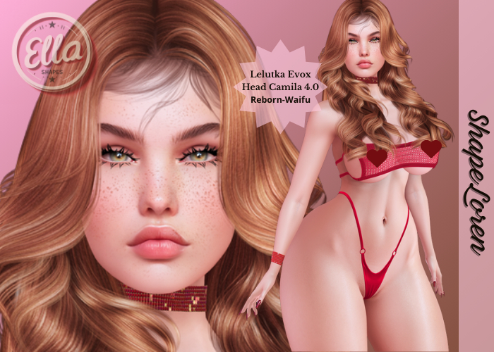 Second Life Marketplace - *[ELLA SHAPES]* Shape Loren- Lelutka Camila 4.0